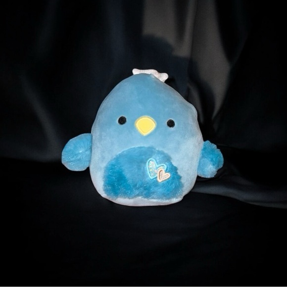 Squishmallows | Toys | 5 Inch Fernanda Hearts Fuzzy Bellythe Blue Bird ...